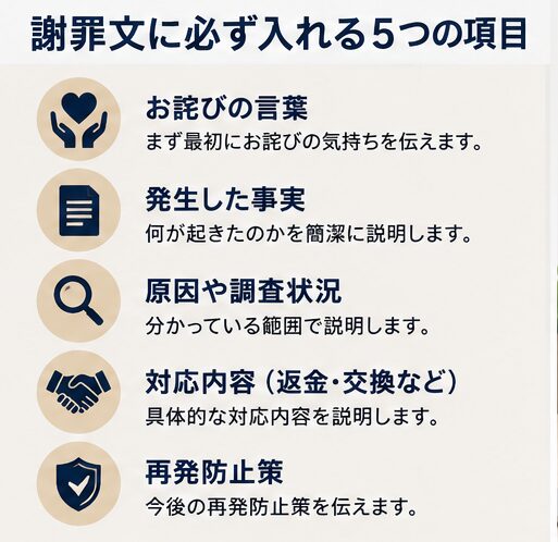 【食品異物混入】お客様への謝罪文の書き方｜例文6選・長文・短文テンプレート付きで解説 – 勝手に報告社 ねろぶろ